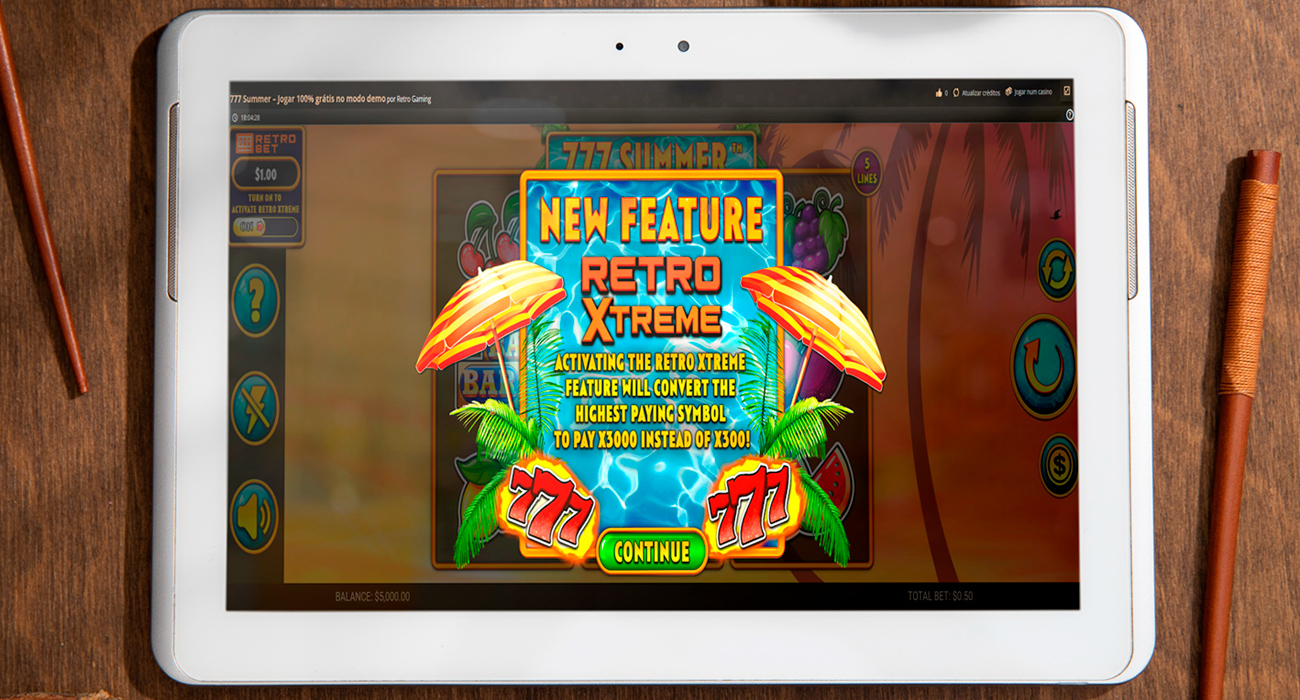 Conheça o 777 Summer Cassinos - Um Grande Sucesso da Retro Gaming